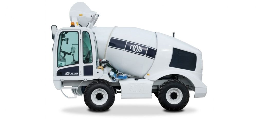 DB X25 Fiori Self Loading Concrete Mixer PT Tugu Beton Muda Mandiri